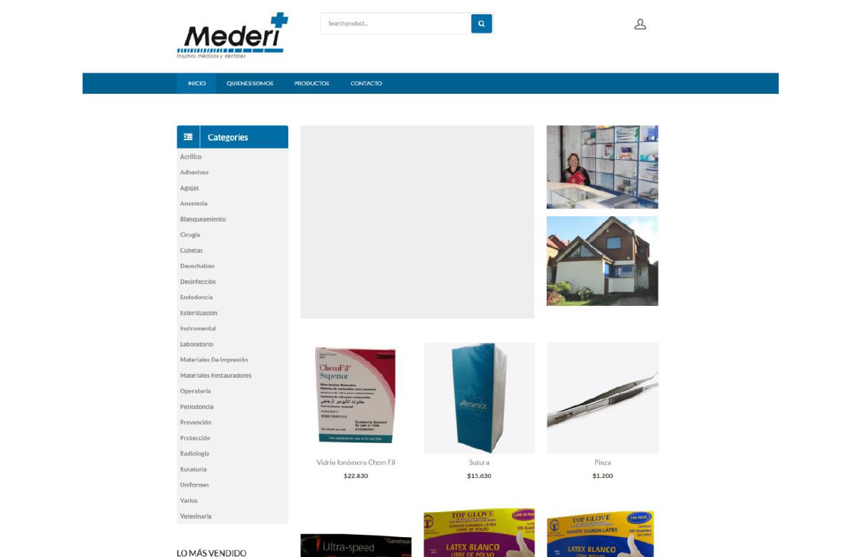 MEDERI – Diseño gráfico y desarrollo Web Valdivia